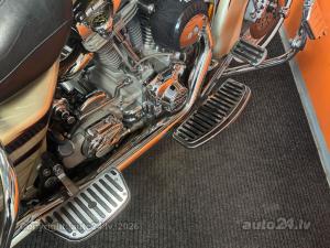 Smilšu krāsa Harley-Davidson Road King 2003 Tartu, ar dzinēja tilpumu 1.69 L un nobraukumu 46 tūkst. km par 8790 €, foto 14 vietnē AUTOMOTO.COM.LV