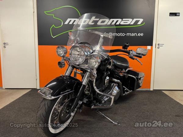Black Harley-Davidson Road King 1995 in Tartu, with an engine capacity of 1.34 L and mileage of 73 thousand km for 6490 €, photo 11 on AUTOMOTO.COM.LV