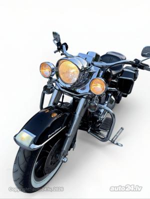 Black Harley-Davidson Road King 1995 in Tallinn, with an engine capacity of 1.34 L and mileage of 66 thousand km for 8500 €, photo  on AUTOMOTO.COM.LV