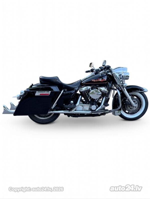 Черный Харли-Девидсон Road King 1995 в Таллин, объемом двигателя 1.34 л и пробегом 66 тыс. км за 8500 €, фото 3 на AUTOMOTO.COM.LV