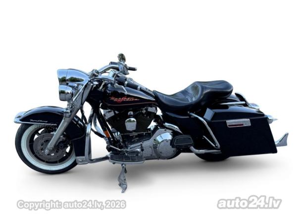 Черный Харли-Девидсон Road King 1995 в Таллин, объемом двигателя 1.34 л и пробегом 66 тыс. км за 8500 €, фото 4 на AUTOMOTO.COM.LV
