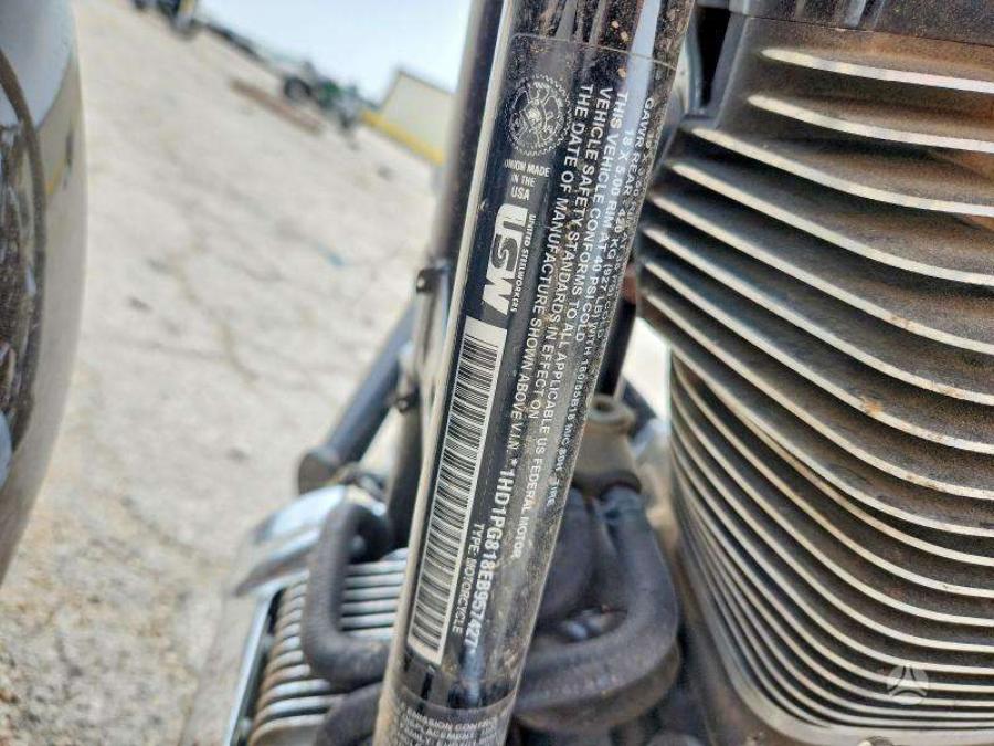 Grey Harley-Davidson Road King 2014 in Klaipeda, with an engine capacity of 1.80 L and mileage of 0 thousand km for 6200 €, photo 9 on AUTOMOTO.COM.LV