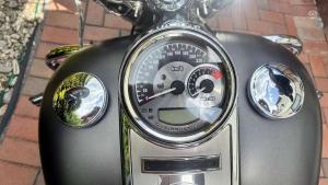Grey Harley-Davidson Road King 2016 in Vilnius, with an engine capacity of 1.69 L and mileage of 49 thousand km for 12000 €, photo 6 on AUTOMOTO.COM.LV