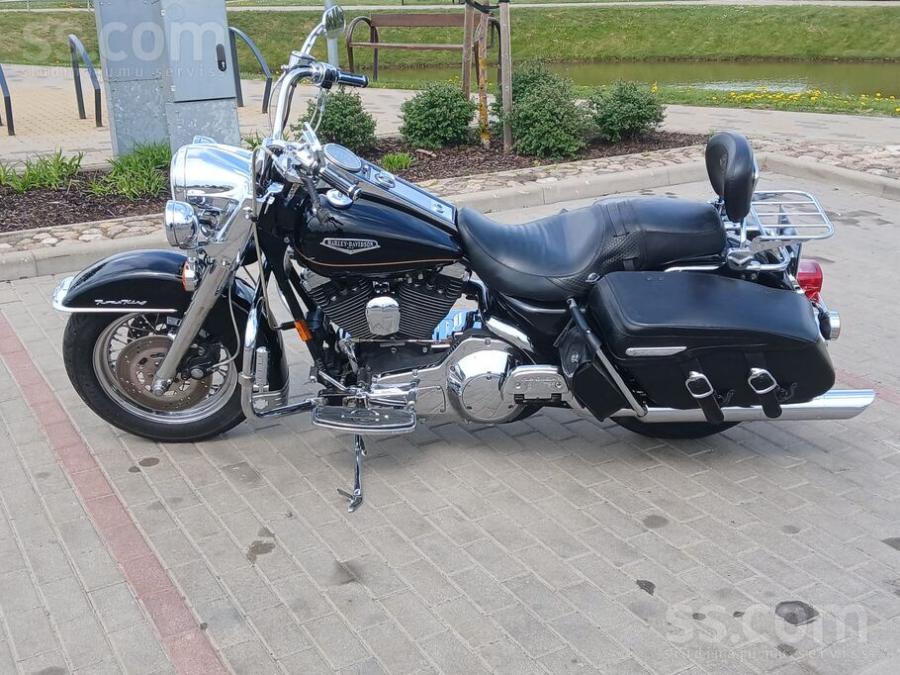 Harley-Davidson Road King 1998 in Bauska, with an engine capacity of 1.34 L and mileage of 0 thousand km for 7400 €, photo 3 on AUTOMOTO.COM.LV