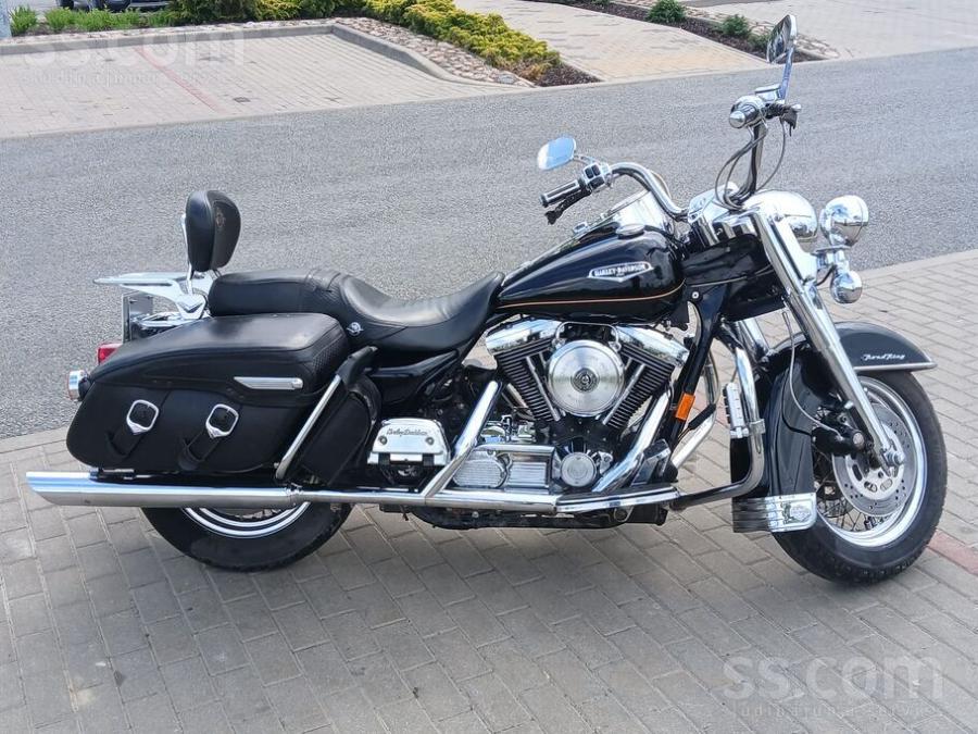 Harley-Davidson Road King 1998 in Bauska, with an engine capacity of 1.34 L and mileage of 0 thousand km for 7400 €, photo 6 on AUTOMOTO.COM.LV