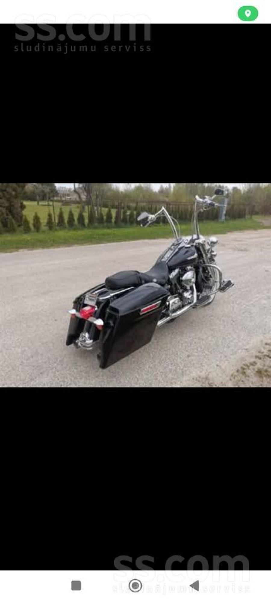 Harley-Davidson Road King 1999 in Riga, with an engine capacity of 1.34 L and mileage of 0 thousand km for 7770 €, photo 10 on AUTOMOTO.COM.LV