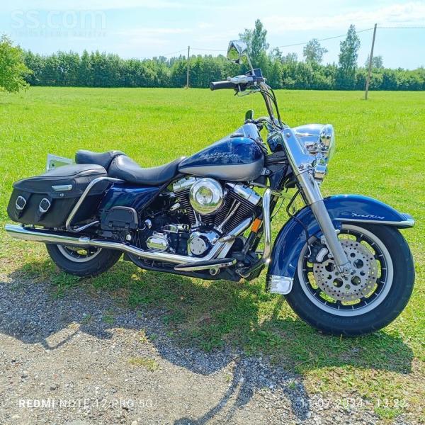 Harley-Davidson Road King 2000 in Riga, with an engine capacity of 1.45 L and mileage of 0 thousand km for 6100 €, photo 8 on AUTOMOTO.COM.LV