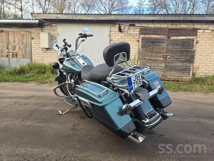Harley-Davidson Road King 2000 in Liepaja, with an engine capacity of 1.60 L and mileage of 0 thousand km for 7500 €, photo 6 on AUTOMOTO.COM.LV
