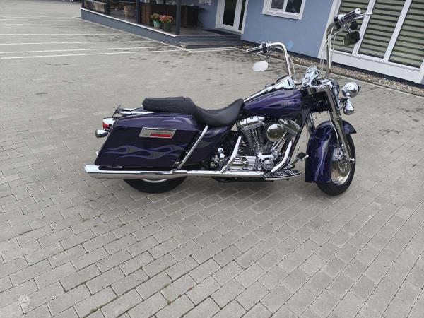 Harley-Davidson Road King 2002 in Varena on AUTOMOTO.COM.LV Harley-Davidson Road King 2002 in Varena, with an engine capacity of 1.55 L and mileage of 20 thousand km for 5200 €, photo 9 on AUTOMOTO.COM.LV