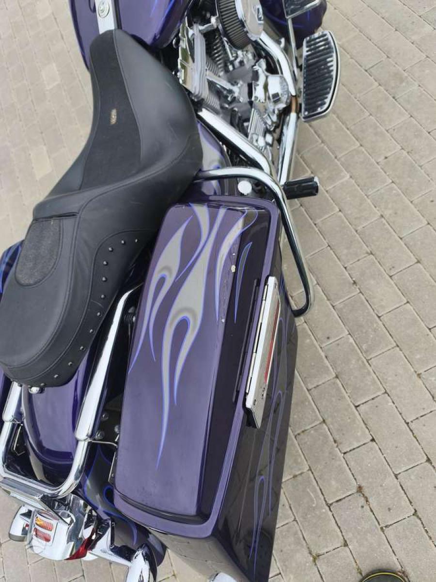 Harley-Davidson Road King 2002 in Varena, with an engine capacity of 1.55 L and mileage of 20 thousand km for 5200 €, photo 20 on AUTOMOTO.COM.LV