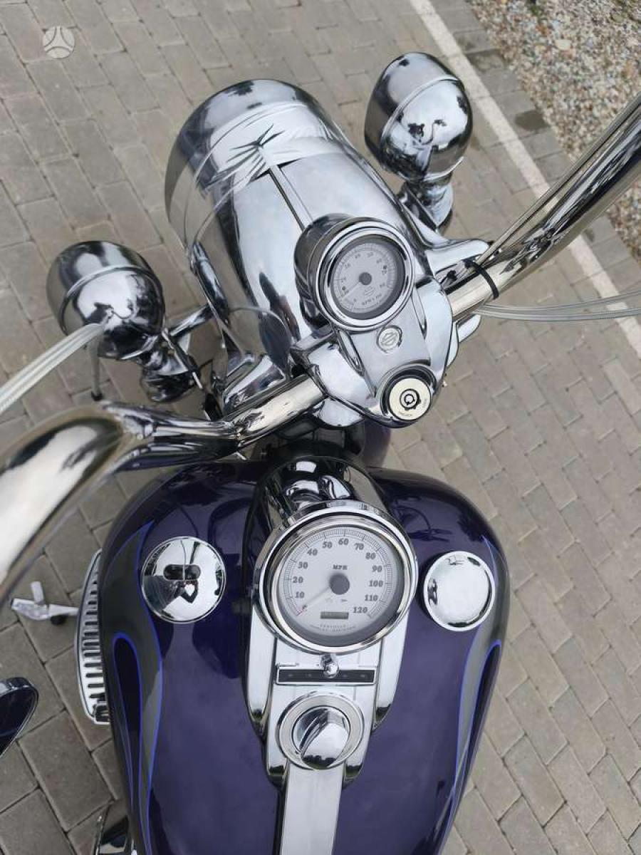 Harley-Davidson Road King 2002 in Varena, with an engine capacity of 1.55 L and mileage of 20 thousand km for 5200 €, photo 25 on AUTOMOTO.COM.LV
