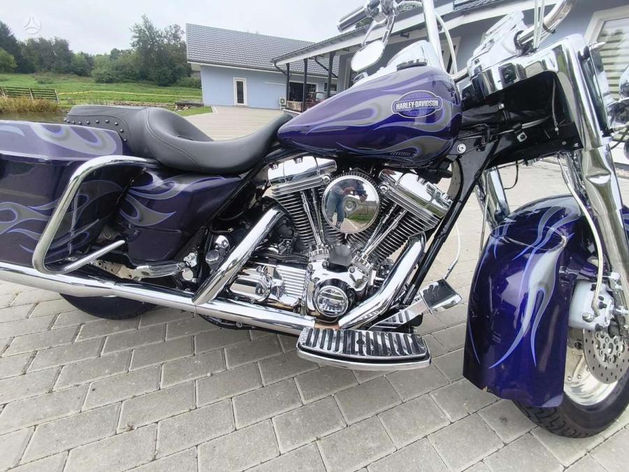 Harley-Davidson Road King 2002 in Varena, with an engine capacity of 1.55 L and mileage of 20 thousand km for 5200 €, photo 36 on AUTOMOTO.COM.LV