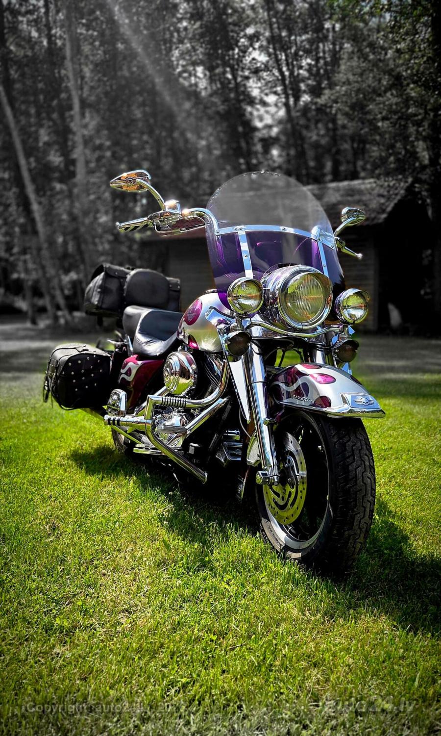 Фиолетовый Харли-Девидсон Road King 2001 в Таллин, объемом двигателя 1.34 л и пробегом 0 тыс. км за 7500 €, фото 1 на AUTOMOTO.COM.LV
