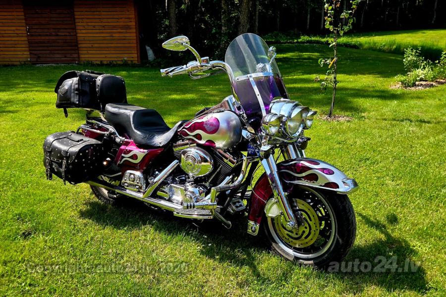Фиолетовый Харли-Девидсон Road King 2001 в Таллин, объемом двигателя 1.34 л и пробегом 0 тыс. км за 7500 €, фото 3 на AUTOMOTO.COM.LV