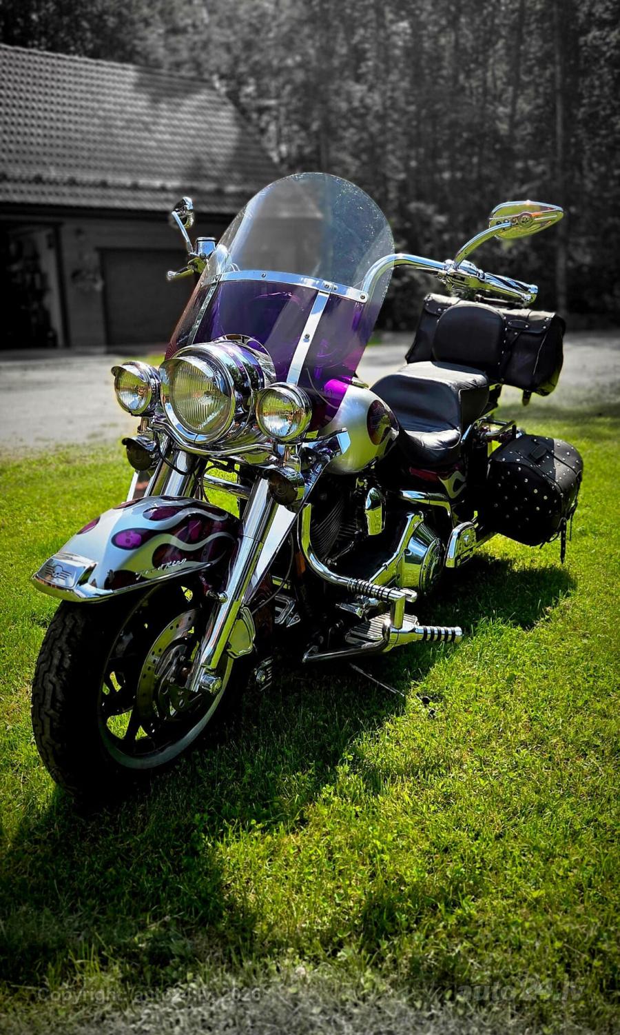 Фиолетовый Харли-Девидсон Road King 2001 в Таллин, объемом двигателя 1.34 л и пробегом 0 тыс. км за 7500 €, фото 4 на AUTOMOTO.COM.LV