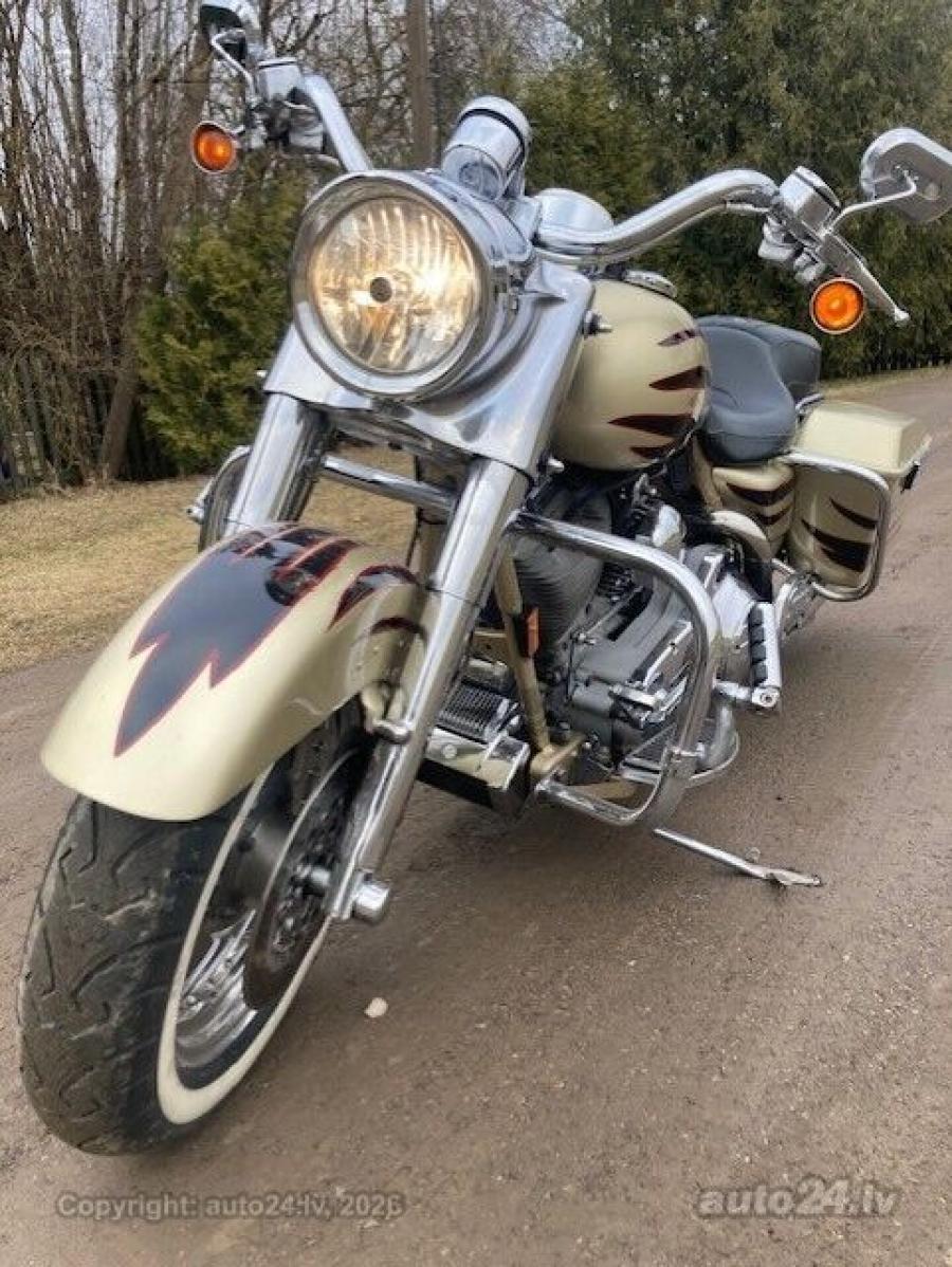 Желтый Харли-Девидсон Road King 2003 в Тарту, объемом двигателя 1.69 л и пробегом 46 тыс. км за 8700 €, фото 3 на AUTOMOTO.COM.LV