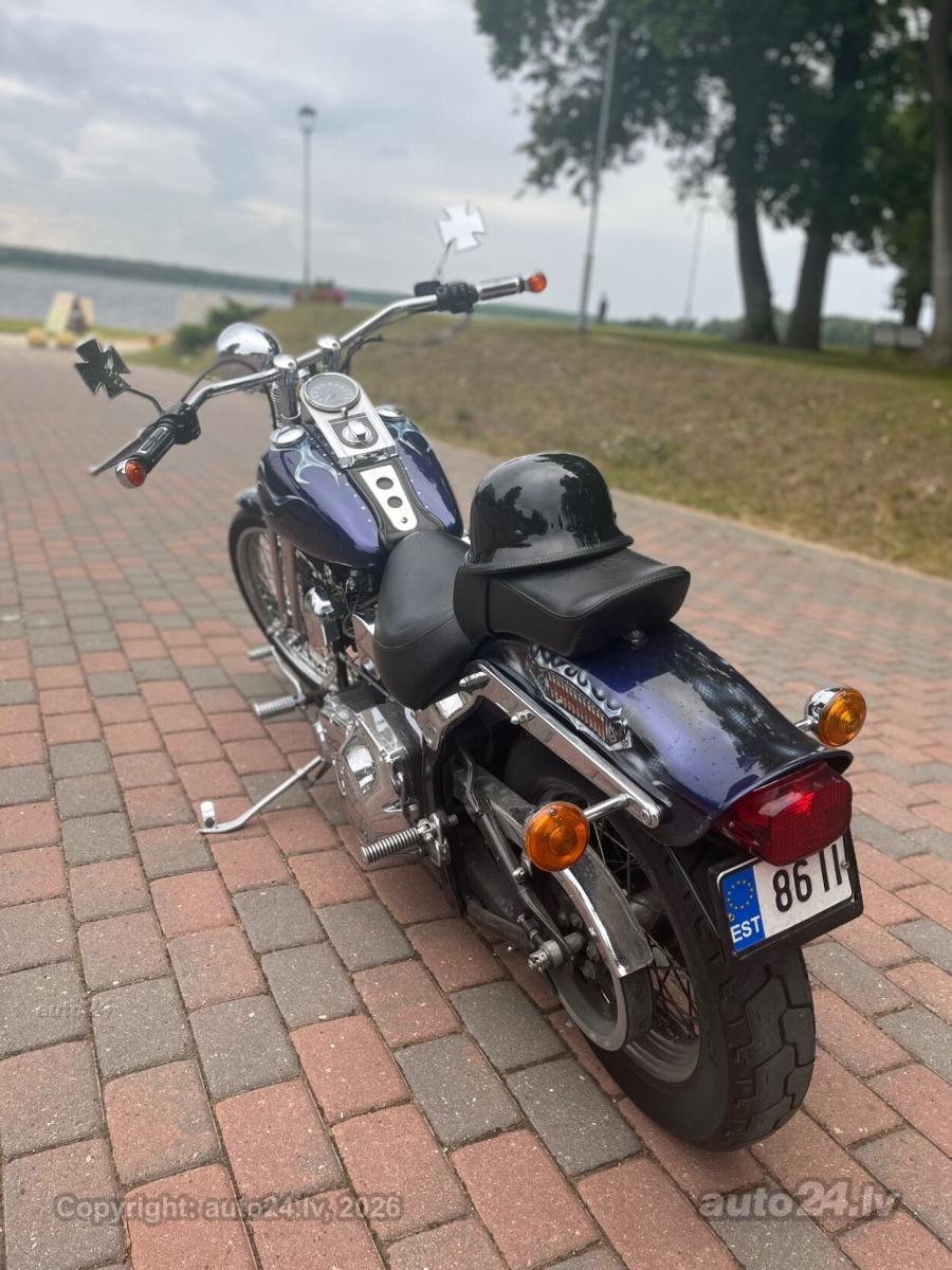Черный Харли-Девидсон Softail 1998 в Валга, объемом двигателя 1.34 л и пробегом 19 тыс. км за 8499 €, фото 5 на AUTOMOTO.COM.LV