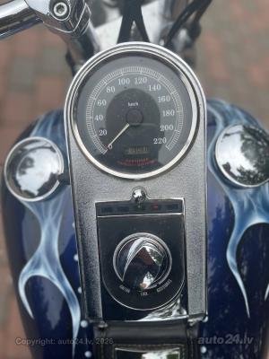 Черный Харли-Девидсон Softail 1998 в Валга, объемом двигателя 1.34 л и пробегом 19 тыс. км за 8499 €, фото 8 на AUTOMOTO.COM.LV