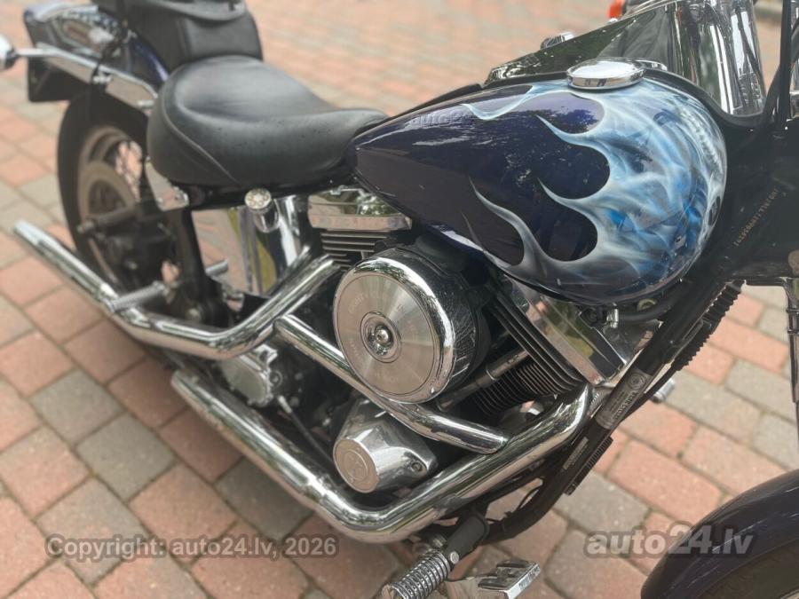 Черный Харли-Девидсон Softail 1998 в Валга, объемом двигателя 1.34 л и пробегом 19 тыс. км за 8499 €, фото 10 на AUTOMOTO.COM.LV
