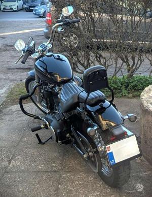 Melns Harley-Davidson Softail 2020 Kauņa, ar dzinēja tilpumu 1.75 L un nobraukumu 22 tūkst. km par 10500 €, foto 3 vietnē AUTOMOTO.COM.LV