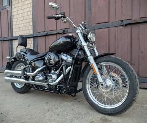 Melns Harley-Davidson Softail 2020 Kauņa, ar dzinēja tilpumu 1.75 L un nobraukumu 22 tūkst. km par 10500 €, foto 5 vietnē AUTOMOTO.COM.LV