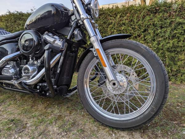 Melns Harley-Davidson Softail 2020 Kauņa, ar dzinēja tilpumu 1.75 L un nobraukumu 22 tūkst. km par 10500 €, foto 7 vietnē AUTOMOTO.COM.LV