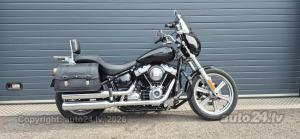 Melns Harley-Davidson Softail 2022 Tallina, ar dzinēja tilpumu 1.75 L un nobraukumu 22 tūkst. km par 15990 €, foto  vietnē AUTOMOTO.COM.LV