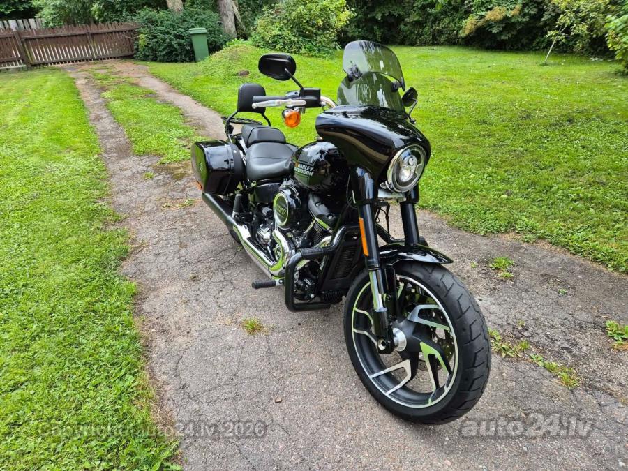Черный Харли-Девидсон Sport Glide 2024 в Таллин, объемом двигателя 1.75 л и пробегом 20 тыс. км за 16000 €, фото 3 на AUTOMOTO.COM.LV