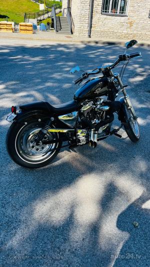 Черный Харли-Девидсон Sportster 1200 1998 в Таллин, объемом двигателя 1.20 л и пробегом 740 тыс. км за 4300 €, фото  на AUTOMOTO.COM.LV