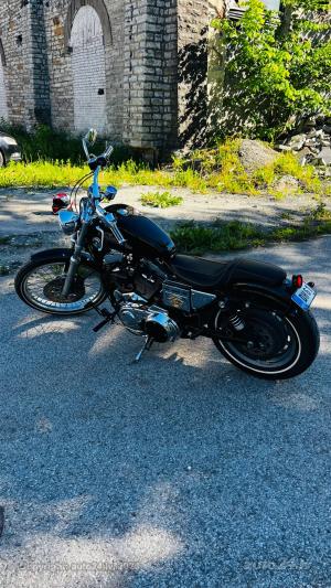 Черный Харли-Девидсон Sportster 1200 1998 в Таллин, объемом двигателя 1.20 л и пробегом 740 тыс. км за 4300 €, фото 4 на AUTOMOTO.COM.LV