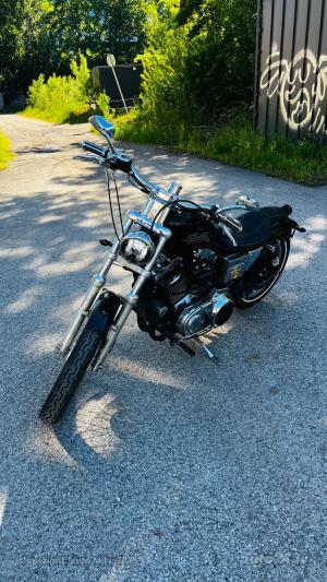 Черный Харли-Девидсон Sportster 1200 1998 в Таллин, объемом двигателя 1.20 л и пробегом 740 тыс. км за 4300 €, фото 5 на AUTOMOTO.COM.LV