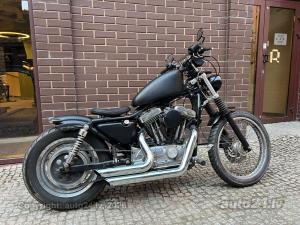 Black Harley-Davidson Sportster 1200 2000 in Tallinn, with an engine capacity of 1.20 L and mileage of 0 thousand km for 4200 €, photo  on AUTOMOTO.COM.LV