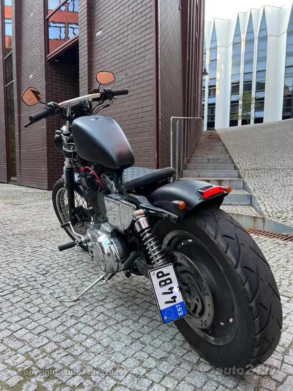 Melns Harley-Davidson Sportster 1200 2000 Tallina, ar dzinēja tilpumu 1.20 L un nobraukumu 0 tūkst. km par 4200 €, foto 3 vietnē AUTOMOTO.COM.LV