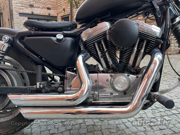 Melns Harley-Davidson Sportster 1200 2000 Tallina, ar dzinēja tilpumu 1.20 L un nobraukumu 0 tūkst. km par 4200 €, foto 5 vietnē AUTOMOTO.COM.LV