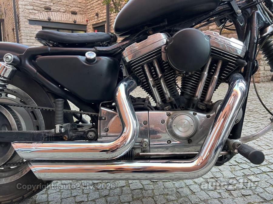 Black Harley-Davidson Sportster 1200 2000 in Tallinn, with an engine capacity of 1.20 L and mileage of 0 thousand km for 4200 €, photo 6 on AUTOMOTO.COM.LV