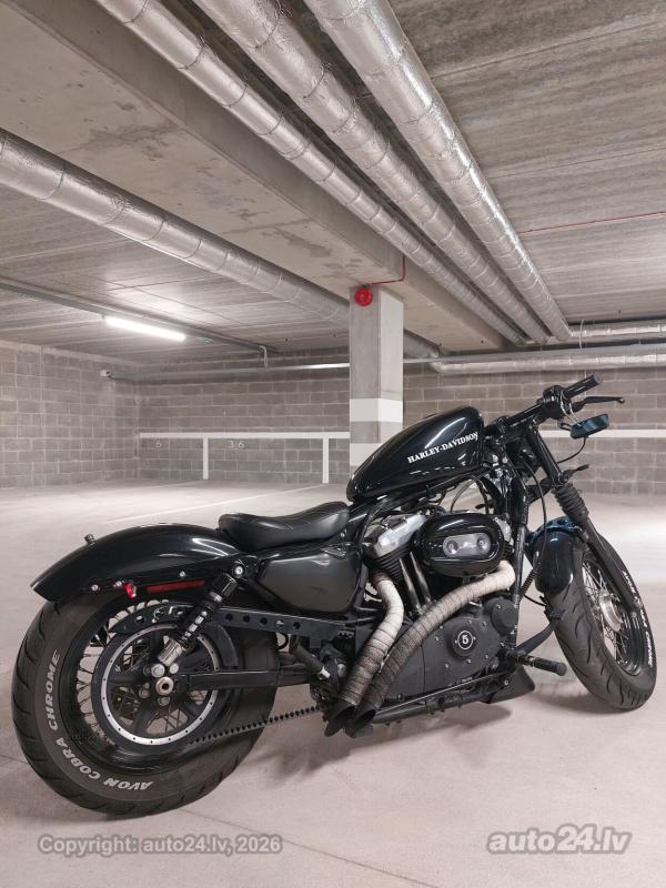 Melns Harley-Davidson Sportster 1200 2013 Tallina, ar dzinēja tilpumu 1.20 L un nobraukumu 22 tūkst. km par 7700 €, foto 3 vietnē AUTOMOTO.COM.LV