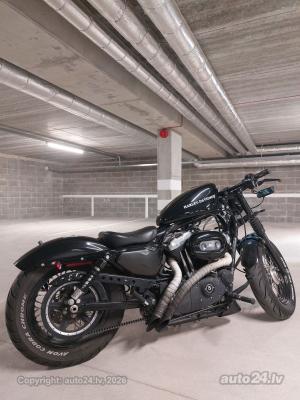 Black Harley-Davidson Sportster 1200 2013 in Tallinn, with an engine capacity of 1.20 L and mileage of 22 thousand km for 7700 €, photo 3 on AUTOMOTO.COM.LV