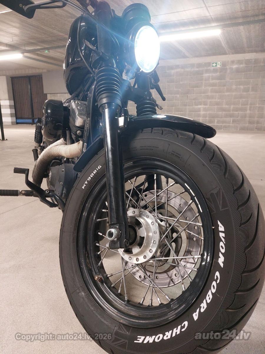 Black Harley-Davidson Sportster 1200 2013 in Tallinn, with an engine capacity of 1.20 L and mileage of 22 thousand km for 7700 €, photo 5 on AUTOMOTO.COM.LV