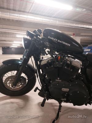 Black Harley-Davidson Sportster 1200 2013 in Tallinn, with an engine capacity of 1.20 L and mileage of 22 thousand km for 7700 €, photo 10 on AUTOMOTO.COM.LV