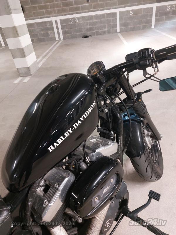 Black Harley-Davidson Sportster 1200 2013 in Tallinn, with an engine capacity of 1.20 L and mileage of 22 thousand km for 7700 €, photo 4 on AUTOMOTO.COM.LV