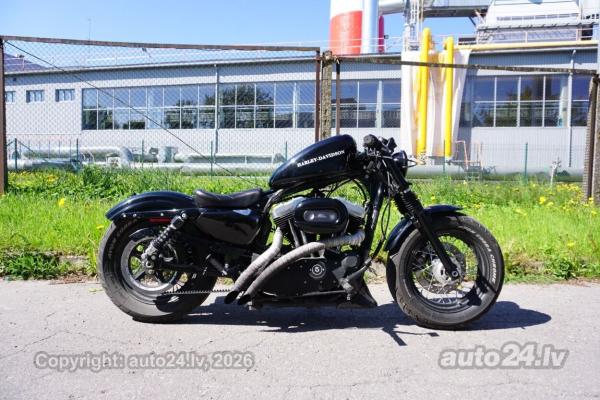 Melns Harley-Davidson Sportster 1200 2013 Tallina, ar dzinēja tilpumu 1.20 L un nobraukumu 22 tūkst. km par 7700 €, foto 11 vietnē AUTOMOTO.COM.LV