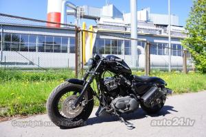 Black Harley-Davidson Sportster 1200 2013 in Tallinn, with an engine capacity of 1.20 L and mileage of 22 thousand km for 7700 €, photo 12 on AUTOMOTO.COM.LV