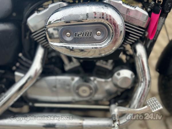 Черный Харли-Девидсон Sportster 1200 2026 в Сауэ, объемом двигателя 1.20 л и пробегом 20 тыс. км за 6800 €, фото 6 на AUTOMOTO.COM.LV