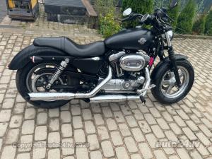 Black Harley-Davidson Sportster 1200 2026 in Saue, with an engine capacity of 1.20 L and mileage of 20 thousand km for 6800 €, photo  on AUTOMOTO.COM.LV