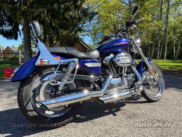 Zils Harley-Davidson Sportster 1200 2007 Pērnava, ar dzinēja tilpumu 1.20 L un nobraukumu 59 tūkst. km par 6800 €, foto 1 vietnē AUTOMOTO.COM.LV