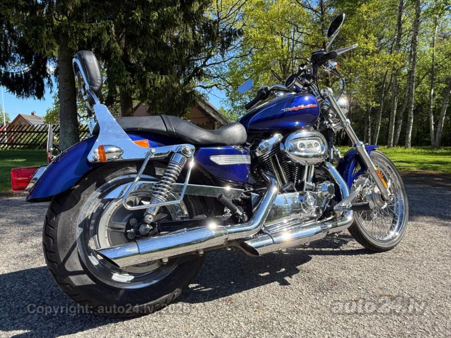 Zils Harley-Davidson Sportster 1200 2007 Pērnava, ar dzinēja tilpumu 1.20 L un nobraukumu 59 tūkst. km par 6800 €, foto 1 vietnē AUTOMOTO.COM.LV
