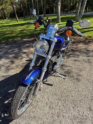 Zils Harley-Davidson Sportster 1200 2007 Pērnava, ar dzinēja tilpumu 1.20 L un nobraukumu 59 tūkst. km par 6800 €, foto 8 vietnē AUTOMOTO.COM.LV