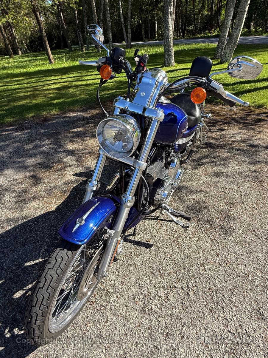 Zils Harley-Davidson Sportster 1200 2007 Pērnava, ar dzinēja tilpumu 1.20 L un nobraukumu 59 tūkst. km par 6800 €, foto 8 vietnē AUTOMOTO.COM.LV