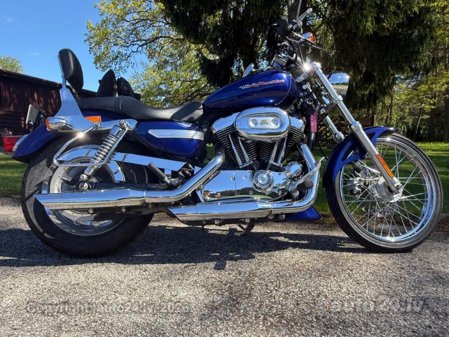 Zils Harley-Davidson Sportster 1200 2007 Pērnava, ar dzinēja tilpumu 1.20 L un nobraukumu 59 tūkst. km par 6800 €, foto 13 vietnē AUTOMOTO.COM.LV