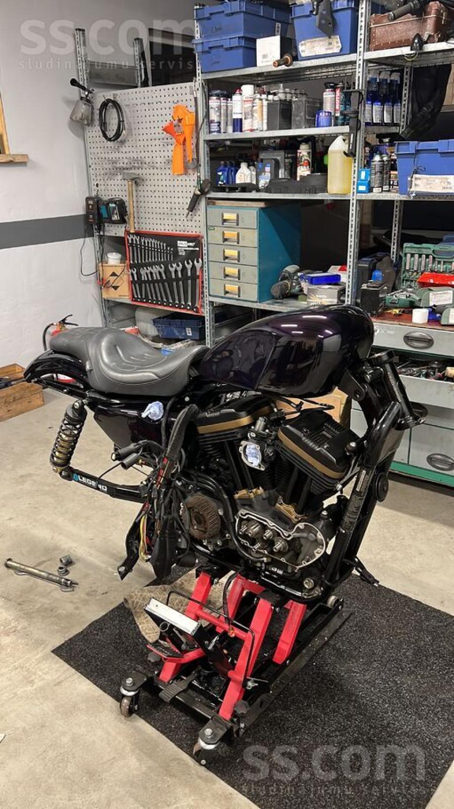 Harley-Davidson Sportster 1200 2008 Rīga, ar dzinēja tilpumu 1.20 L un nobraukumu 0 tūkst. km par 5500 €, foto 5 vietnē AUTOMOTO.COM.LV